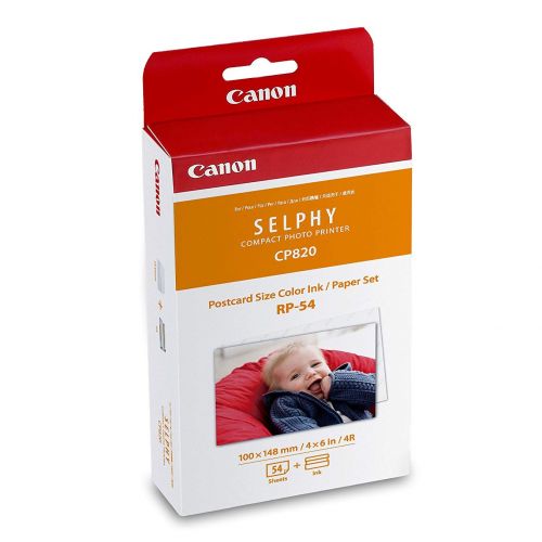 Papel y Tinta RP-54 para Selphy de Canon - Fotomecánica