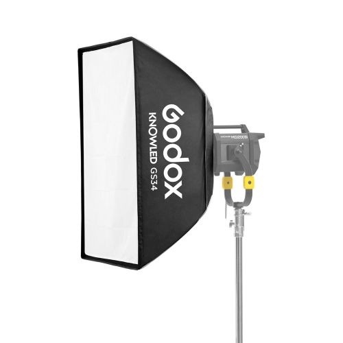 Softbox Rectangular Godox 90x120cm para Lámpara Led MG1200Bi GSS4 ...