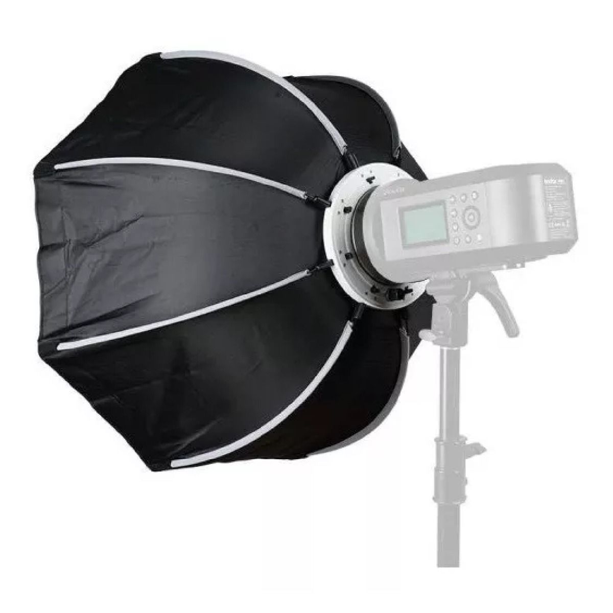 Caja Suavizadora de Luz Octabox Automatico Triopo de 120cm Para Bowens ...