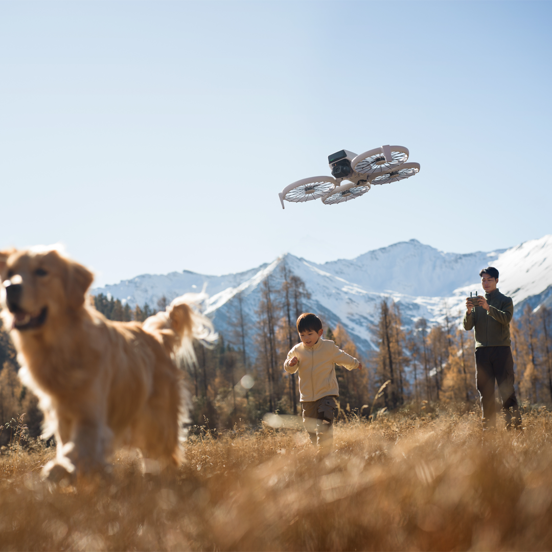 Dron DJI Flip Plegable 4K con Control RC-2 - Fotomecánica