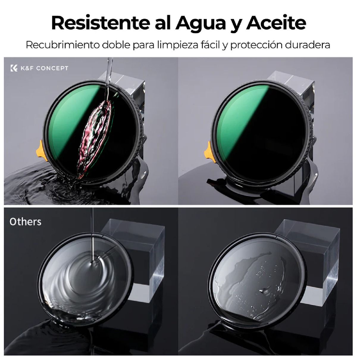 Filtro ND variable K&F Concept 67 mm Black Mist 1/4" Serie NANO-X con ...