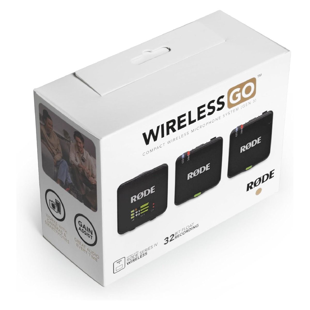 Wireless Go 3a generación inalambrico compacto de dos canales ...