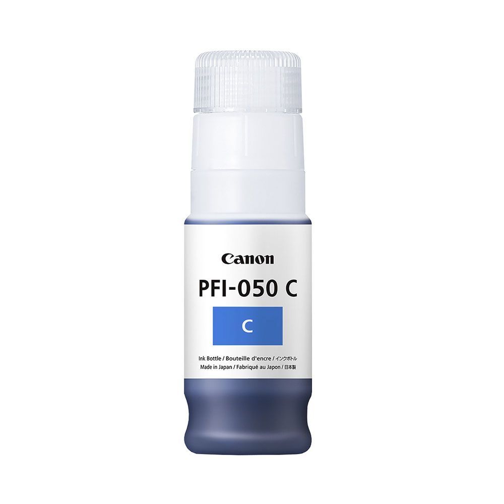 Tinta Canon PFI-050 C- Pigment Cyan Ink 70 ml Para imagePROGRAF TC-20 - Fotomecánica