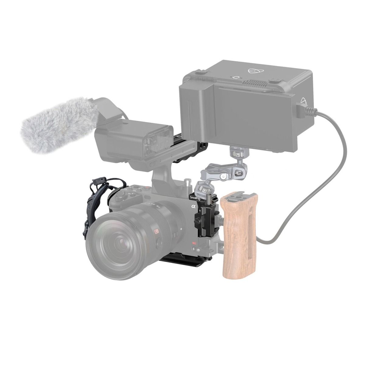 Jaula SmallRig con Handle para Sony FX30/FX3 KIT - Fotomecánica