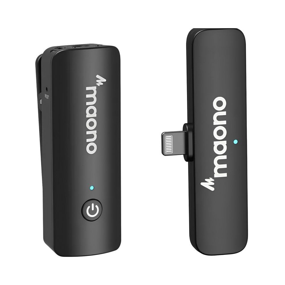 Micrófono iPhone MAONO Inalámbrico WM600-B1 - Fotomecánica