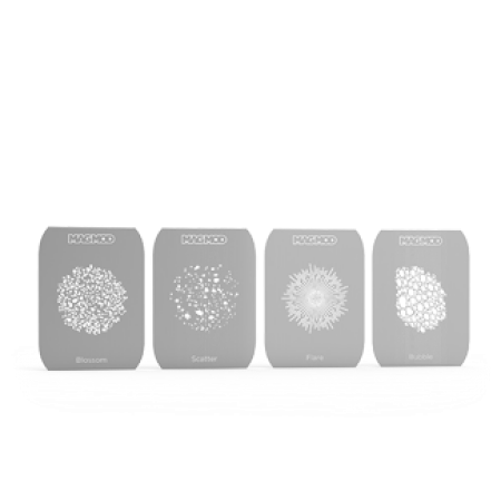 Juego de láminas MAGMOD de acero inoxidable Patrón MagMask 1 - Fotomecánica