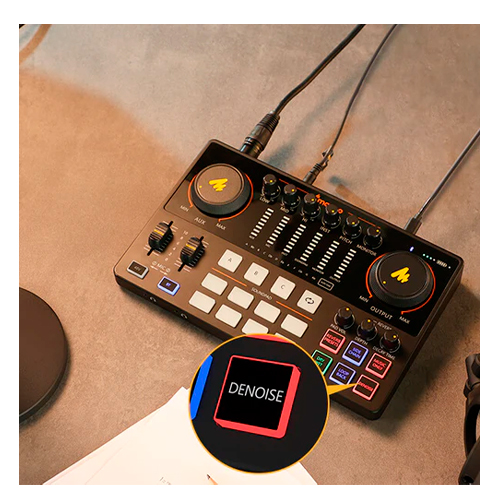 Consola MAONO Para Producción Podcast Monocaster AME2 - Fotomecánica